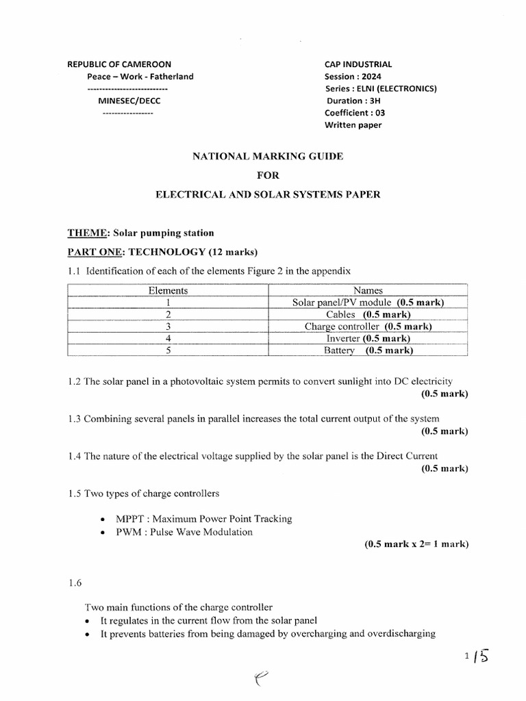Icap - Eln - Electrical and Solar Systems | PDF