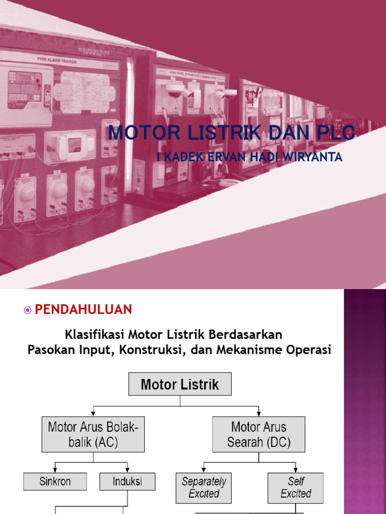 Motor Listrik Dan PLC | PDF