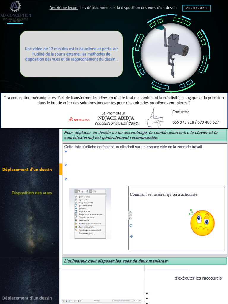 2.deplacement D'un Dessin Et Disposition Des Vues | PDF