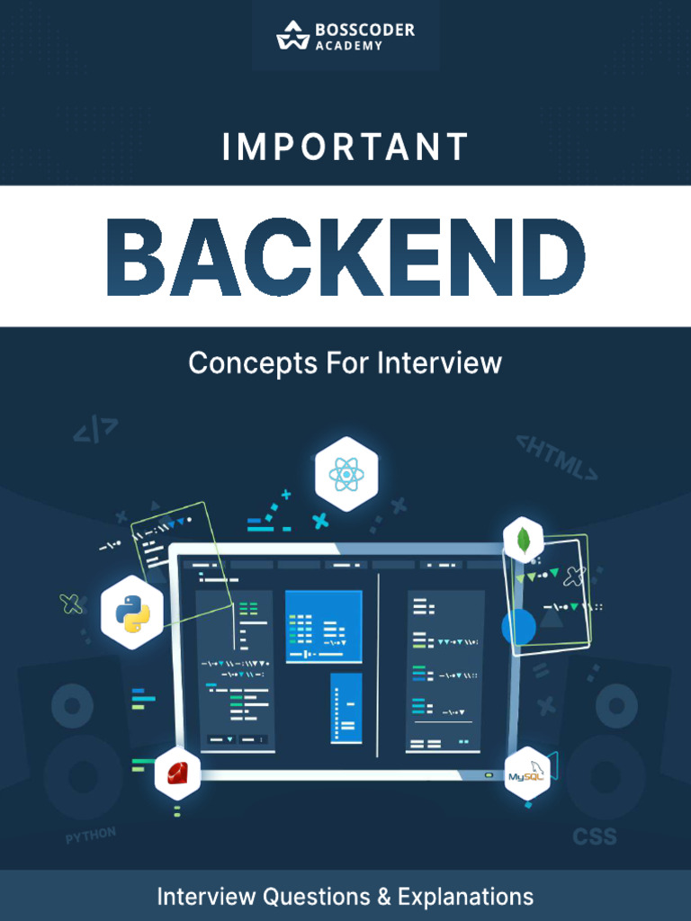 Important Backend Interview Questions | PDF