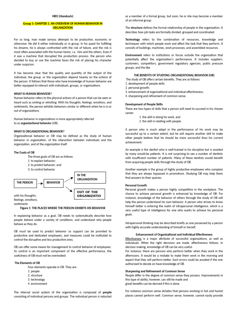 Hbo Chap1 | PDF | Morality | Science & Mathematics