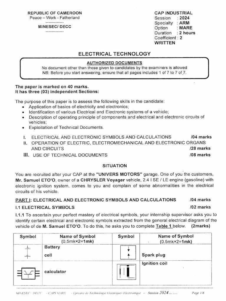 Icap Arm Electrical Technology | PDF
