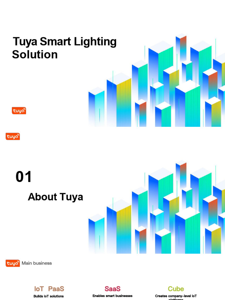 Tuya Smart Lighting Solution 2024 | PDF | Internet Of Things | Cloud Computing