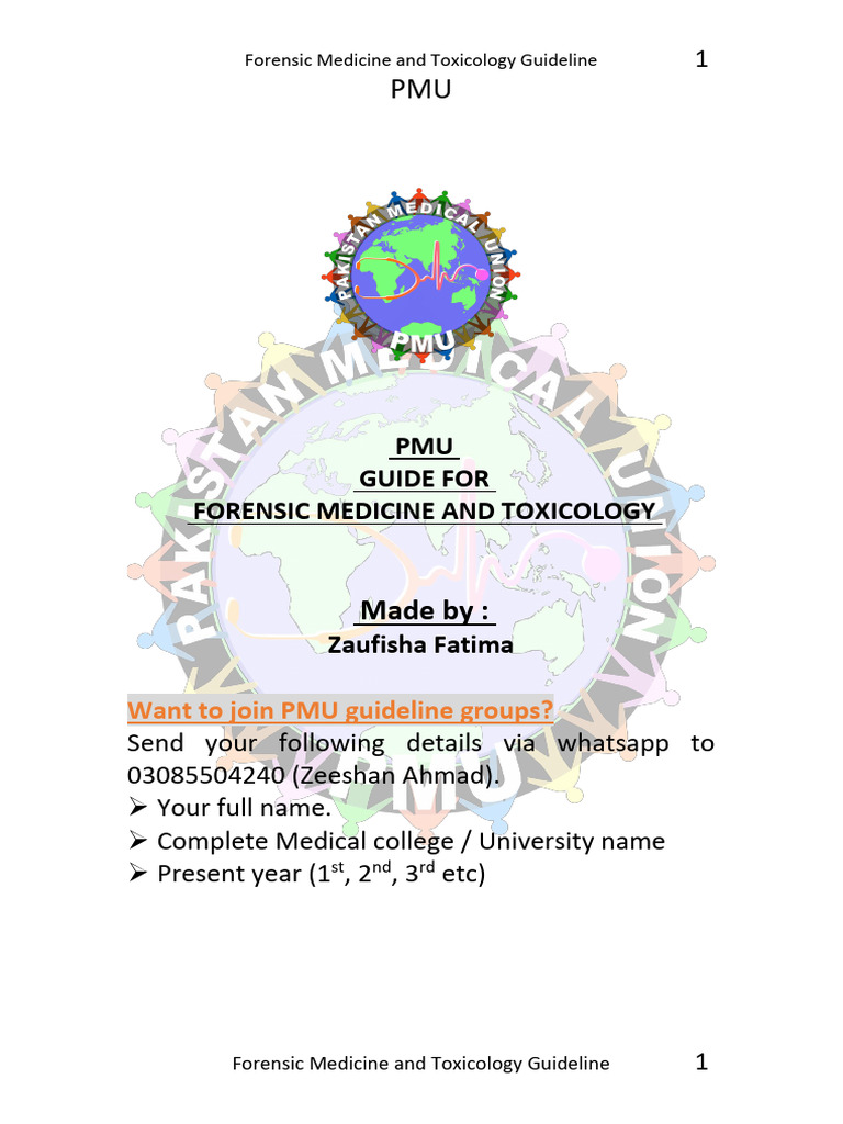 Forensic PMU Guide | PDF
