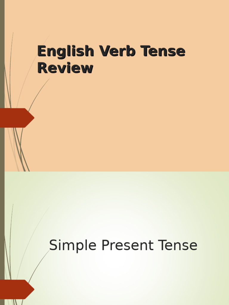 Verb Tenses Revision | PDF