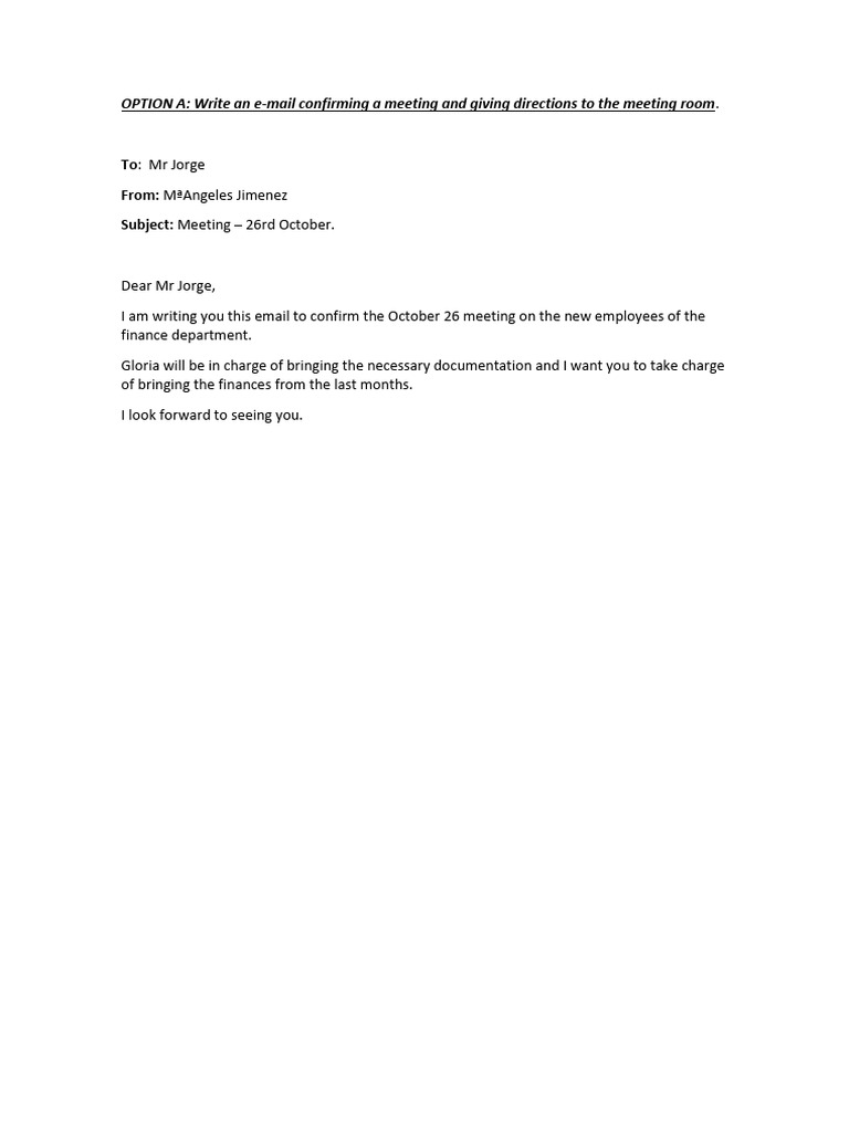 Email Writing Unit 2. | PDF