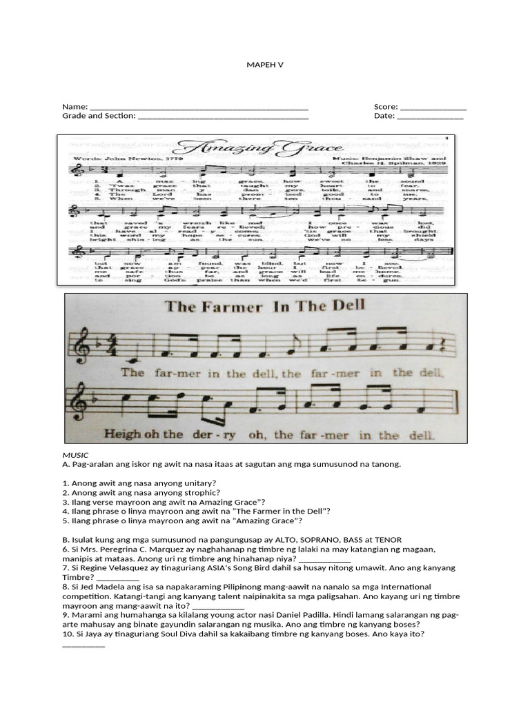 PT Mapeh 5 q3 Edited | PDF