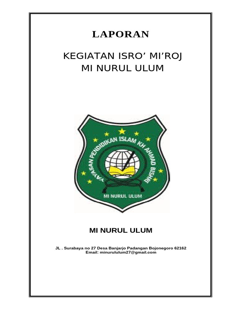 Laporan Isro - Mi - Roj | PDF