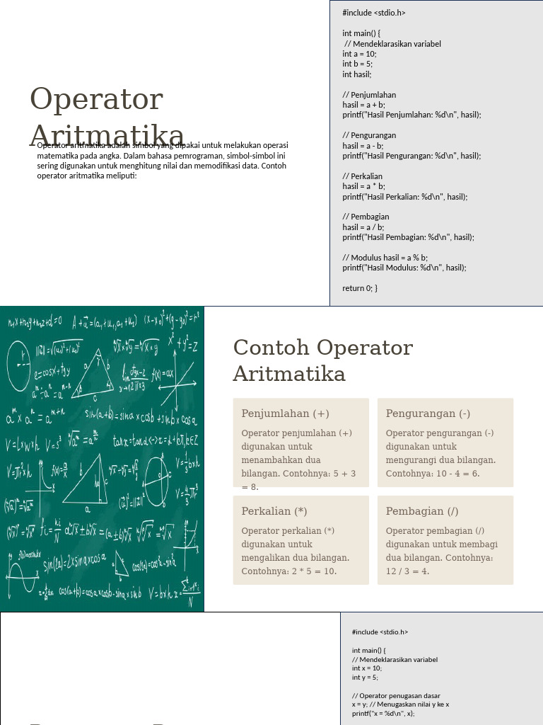 Operator-Aritmatika | PDF
