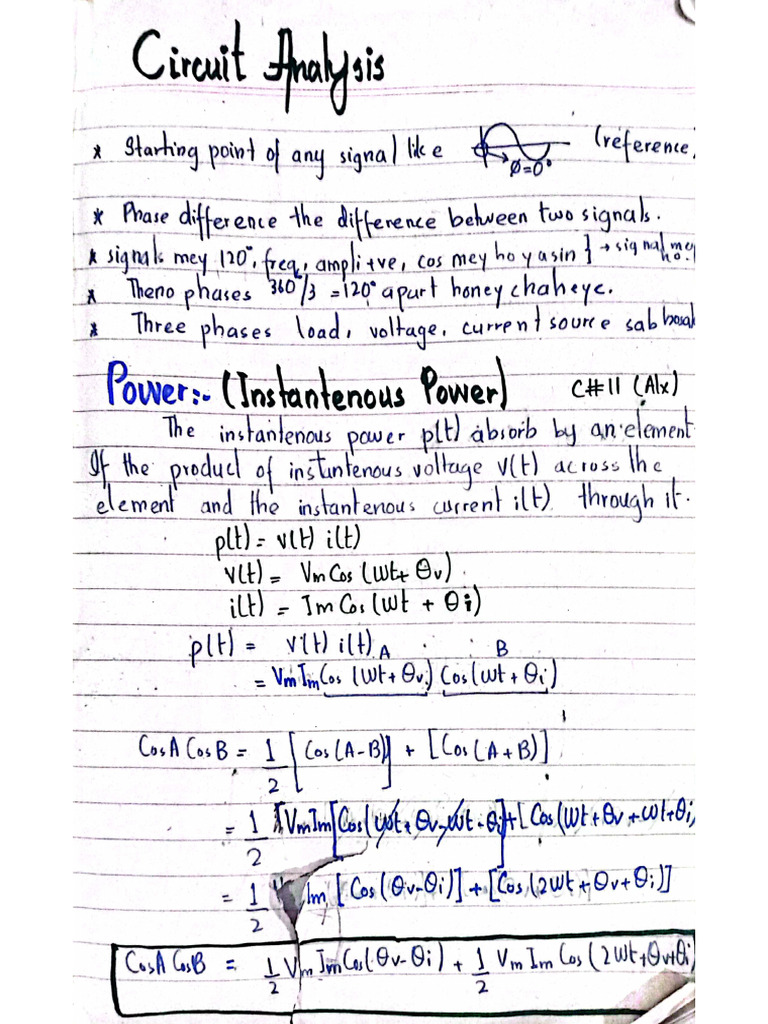 CA Power Analysis | PDF