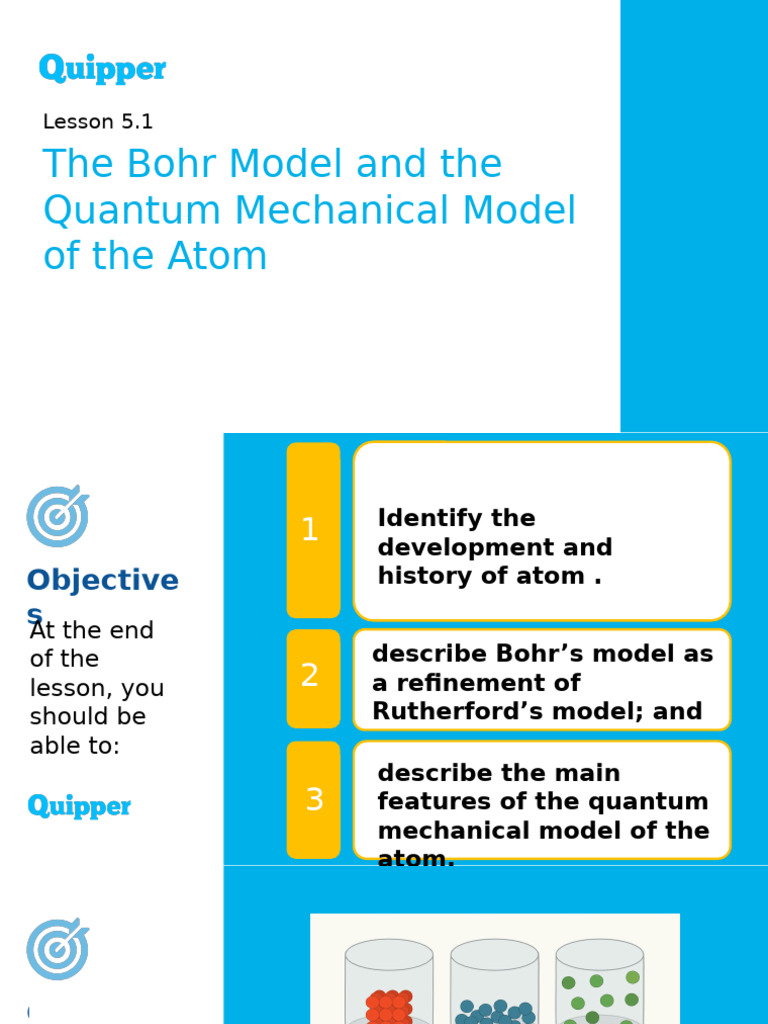 Bohr Model Quantum Mechanical | PDF