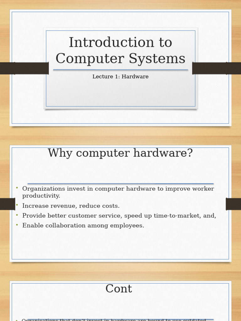 Hardware 1 1 | PDF