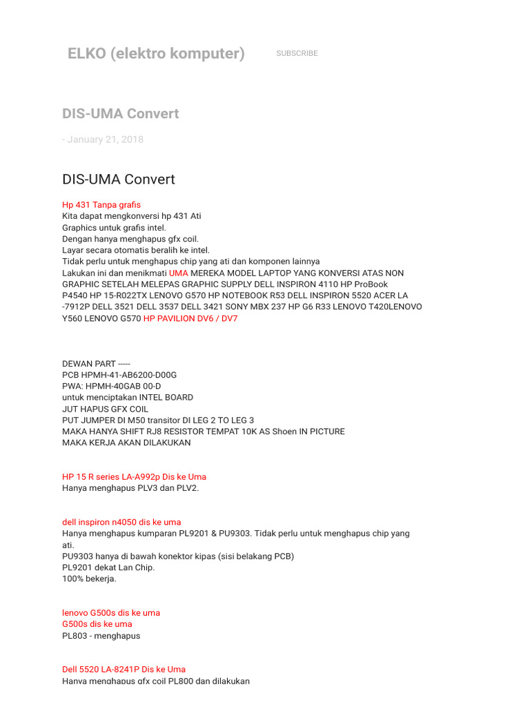 DIS-UMA Convert | PDF