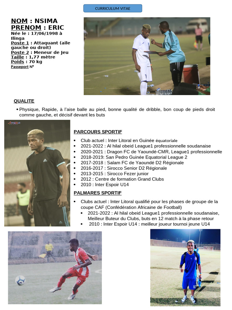 CURRICULUM VITAE Nsima | PDF