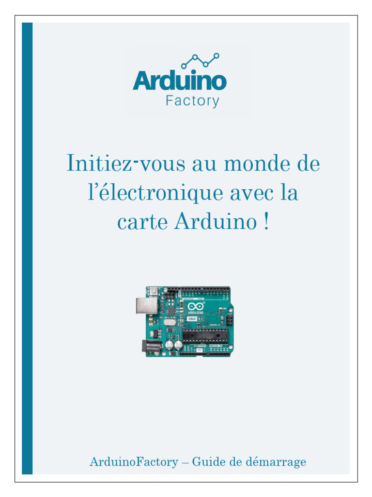 Guide Demarrage Arduino | PDF