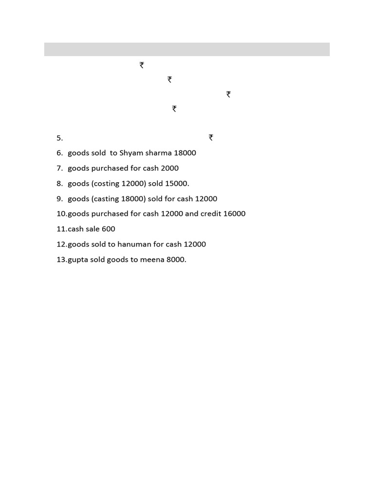Sales Voucher Examples | PDF