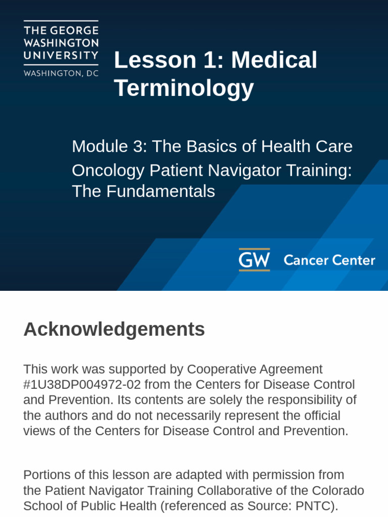 PN Lesson 2 Medical Terminology | PDF