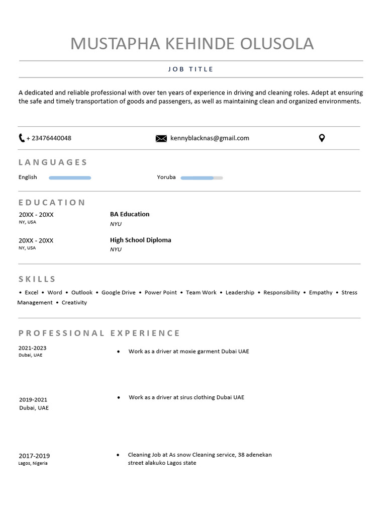 178-cv-sample-format-doc (1) | PDF
