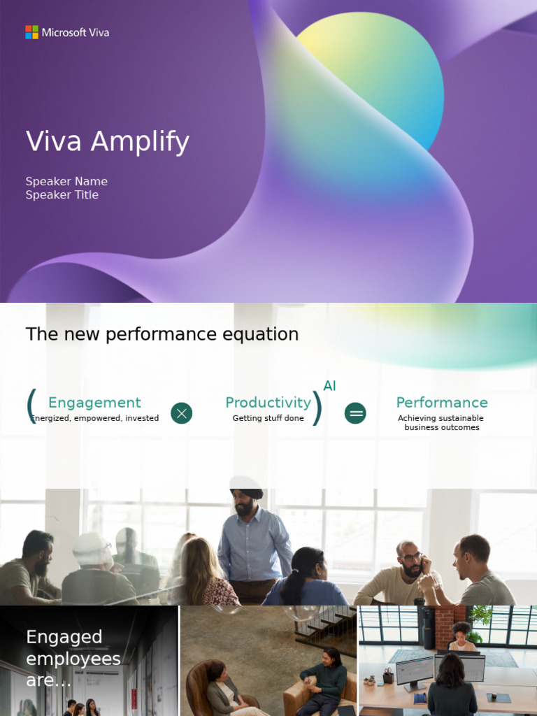 Viva Amplify Pitch Deck | PDF