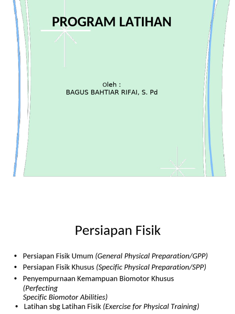 Program Latihan Voli | PDF