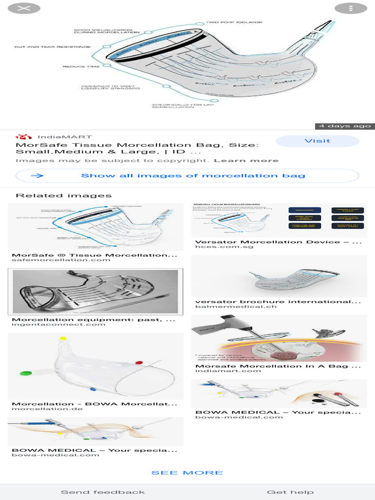 Show All Images of Morcellation Bag: Morsafe Tissue Morcellation Bag ...