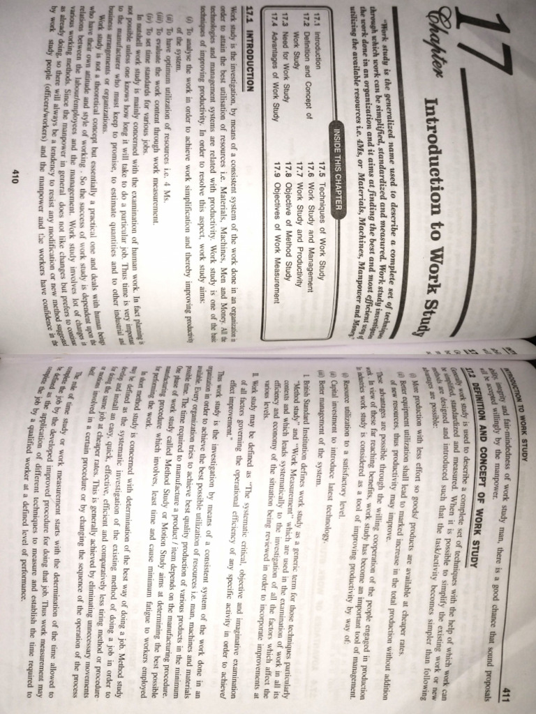 Introduction To Work Study 13-Jan-2023 08-23-12 | PDF