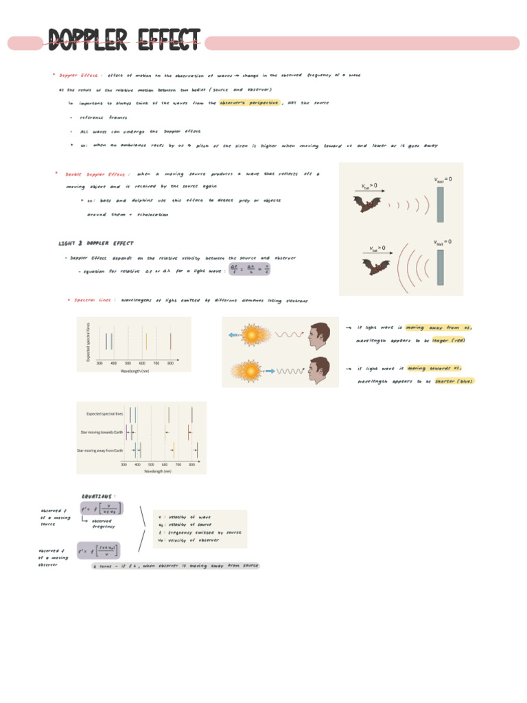 C.5 Doppler Effect | PDF