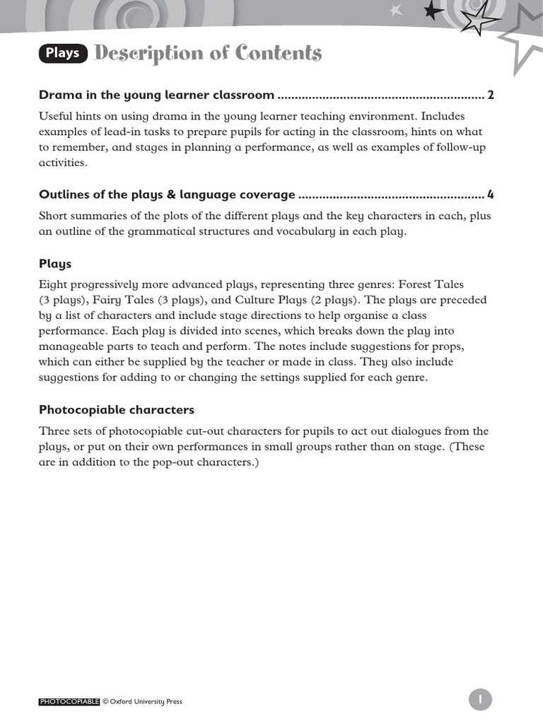 GS3 06 00 Plays Introduction | PDF