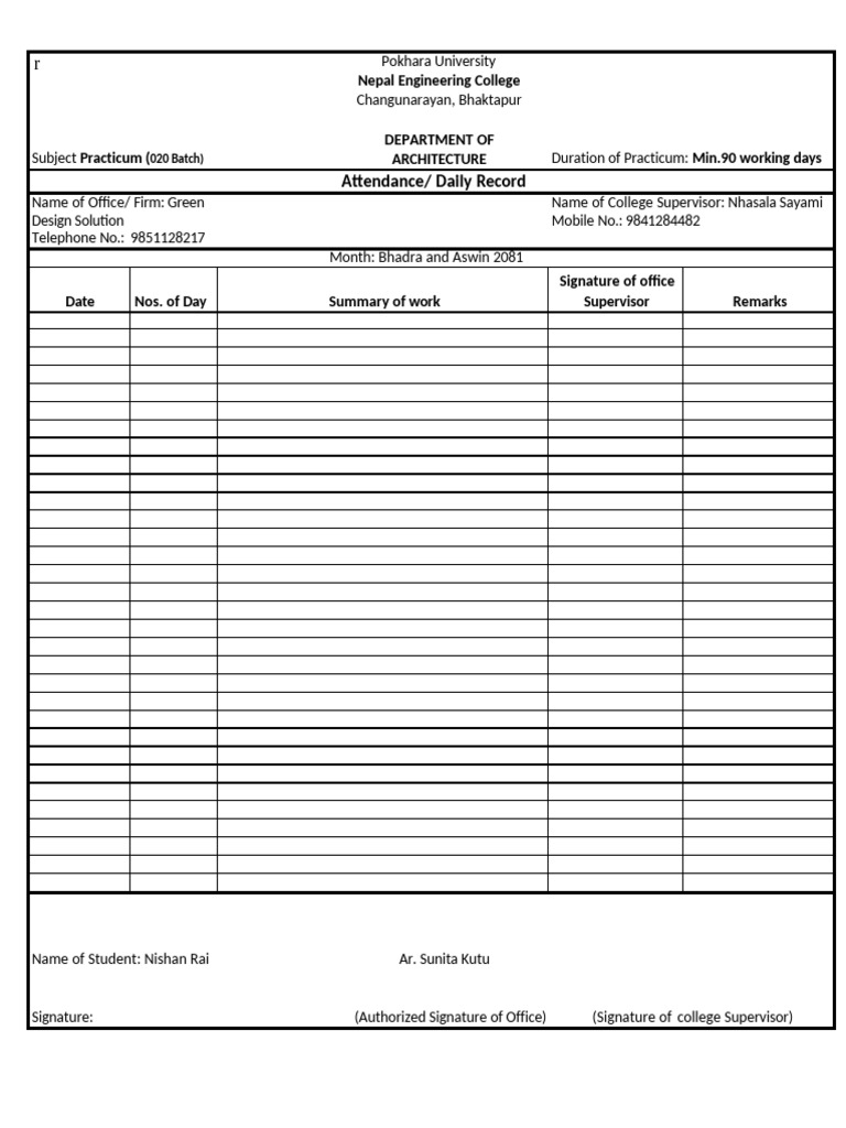 3.Final Log Book | PDF