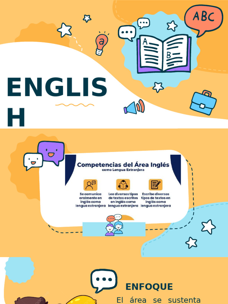 Competencias de Ingles Presentacion | PDF