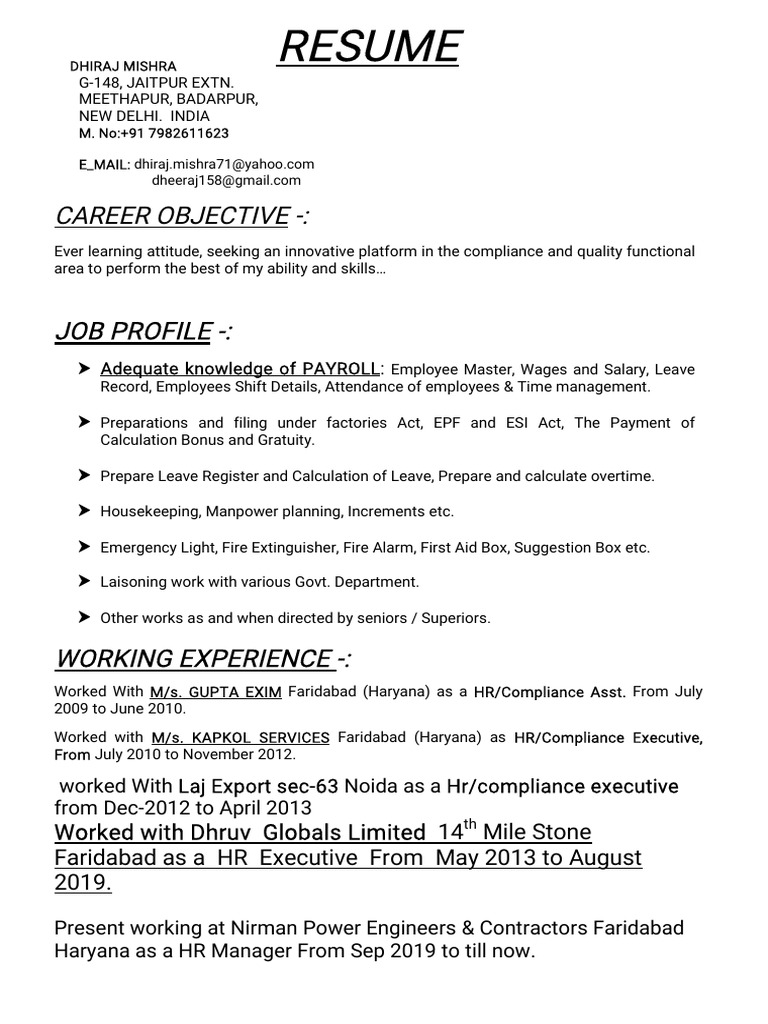 Updated Resume | PDF
