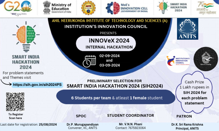 Internal Hackathon - SIH 2K24 | PDF