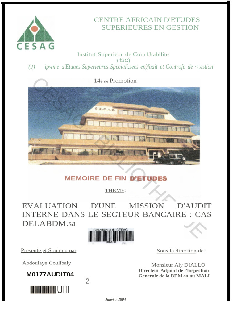 Audit Interne 3 | PDF