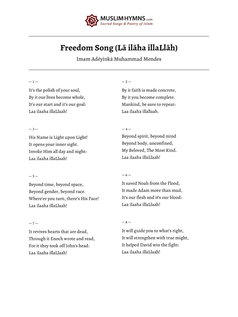 Freedom Song | PDF