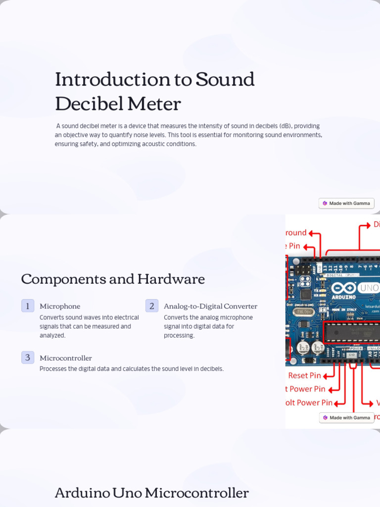 Introduction-to-Sound-Decibel-Meter | PDF