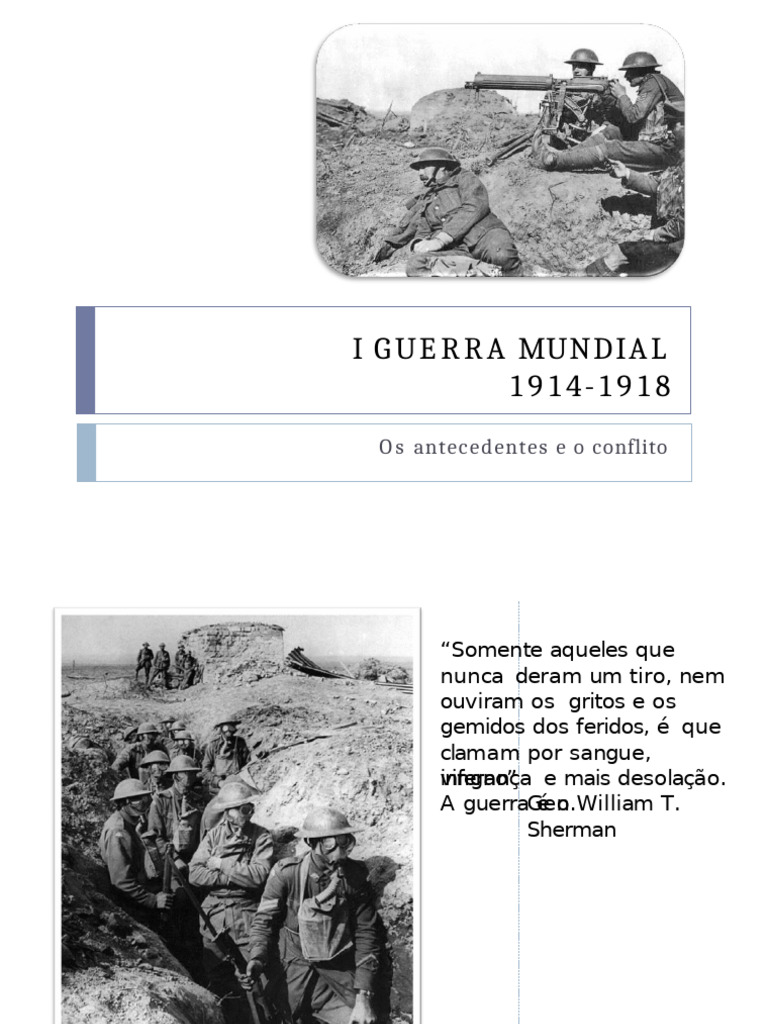Aula2-Primeira Guerra | PDF