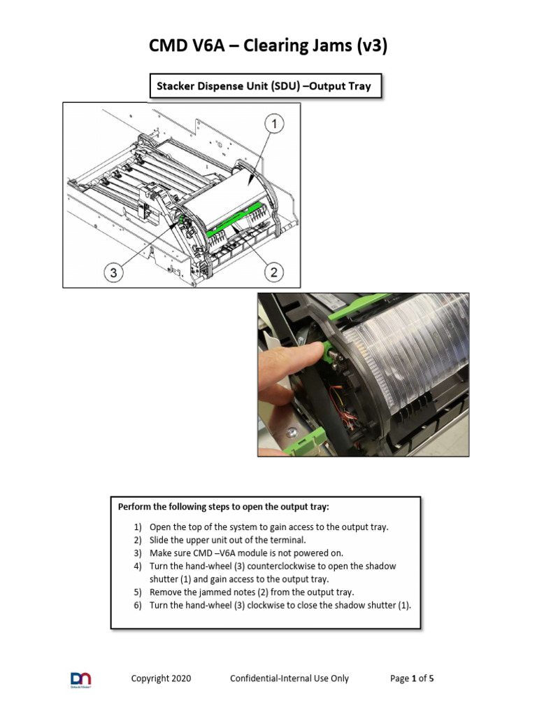 CMD V6A Jam Clearing QRG v3 | PDF