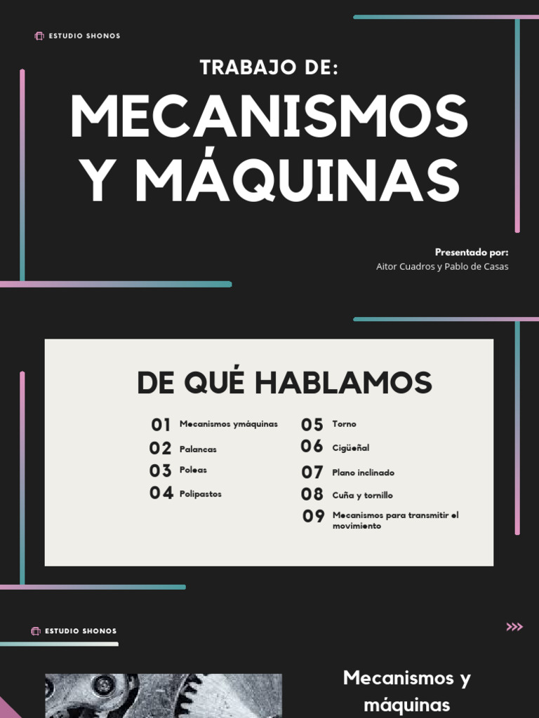 Trabajo Aitor y Pablo | PDF | Engranaje | Cinturón (mecánico)