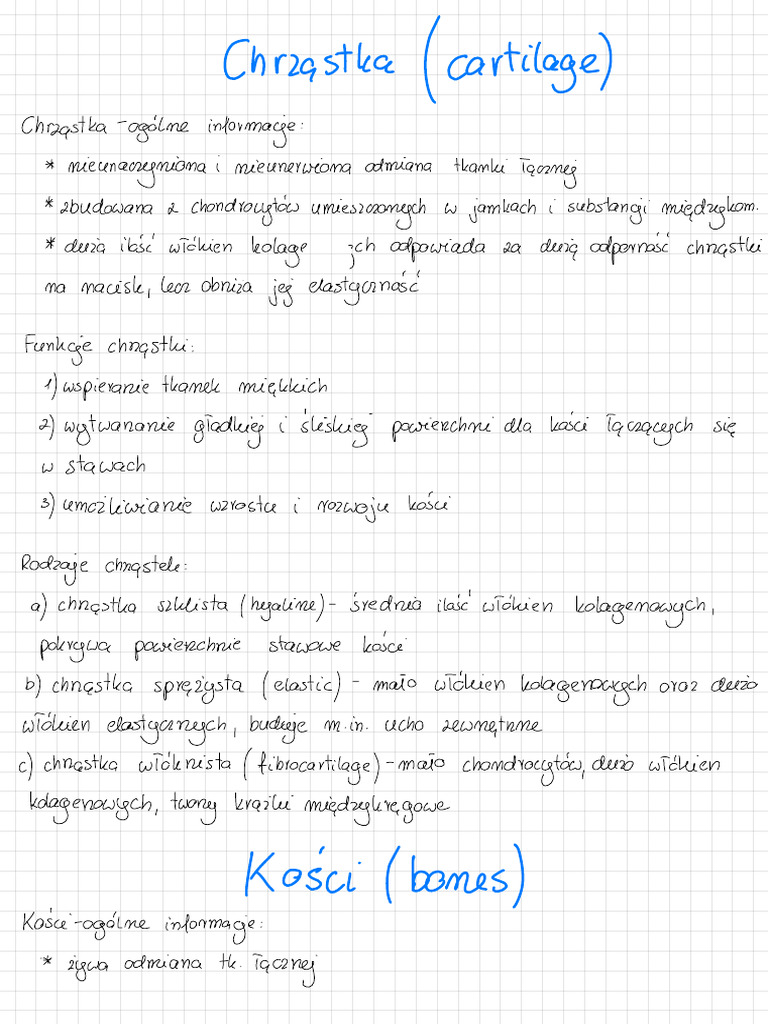 Układ Kostny - Wstep | PDF