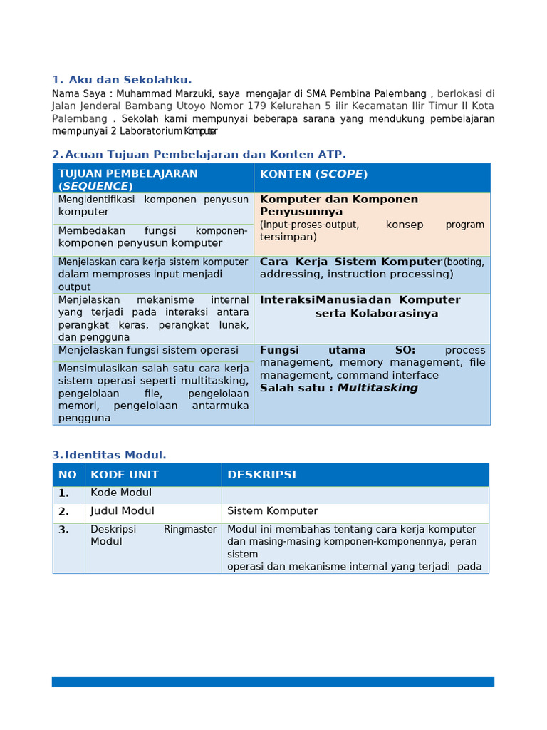 Modul Sistem Komputer | PDF
