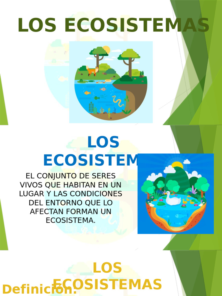 LOS ECOSISTEMAS | PDF