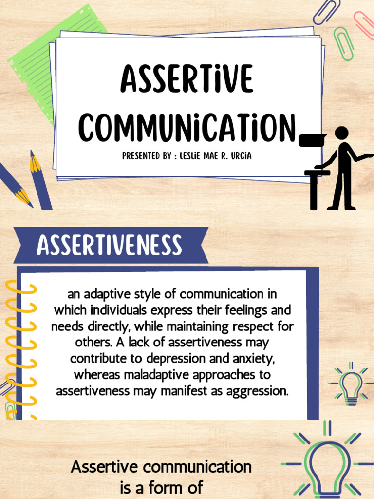 Assertive Communication | PDF