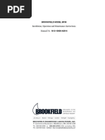 Model 35 Viscometer Instruction Manual | PDF | Calibration | Viscosity