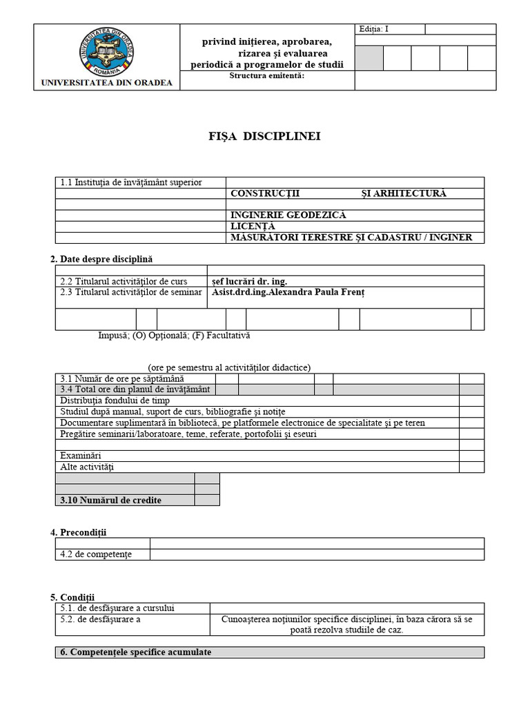 3.6.1. Cadastru IV | PDF