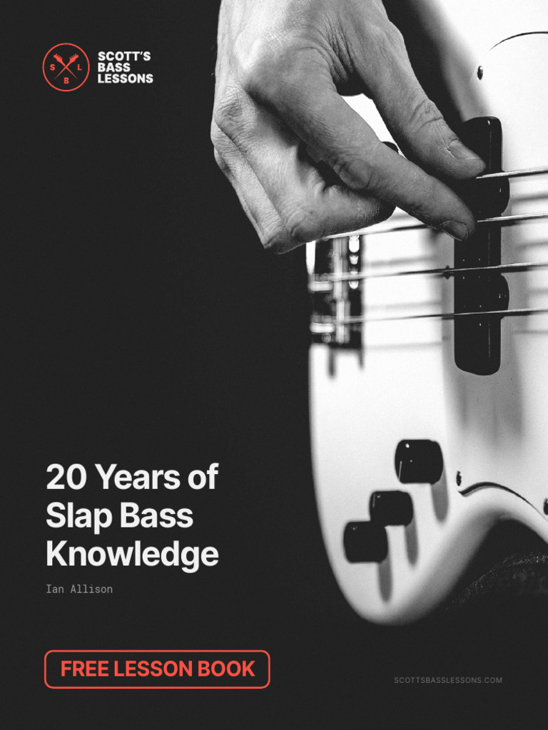 LessonBook-20-Years-of-Slap-Bass-Knowledge | PDF