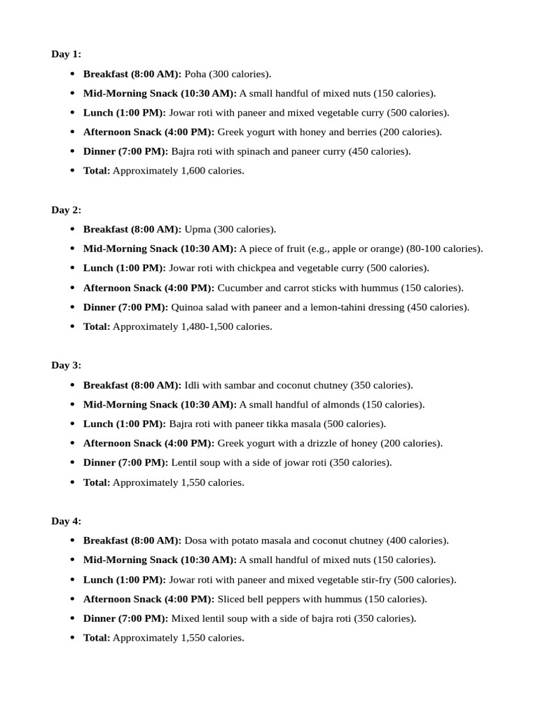 Diet_plan | PDF