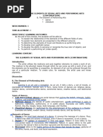 Key Elements of Performing Arts | PDF | Tempo | Dances