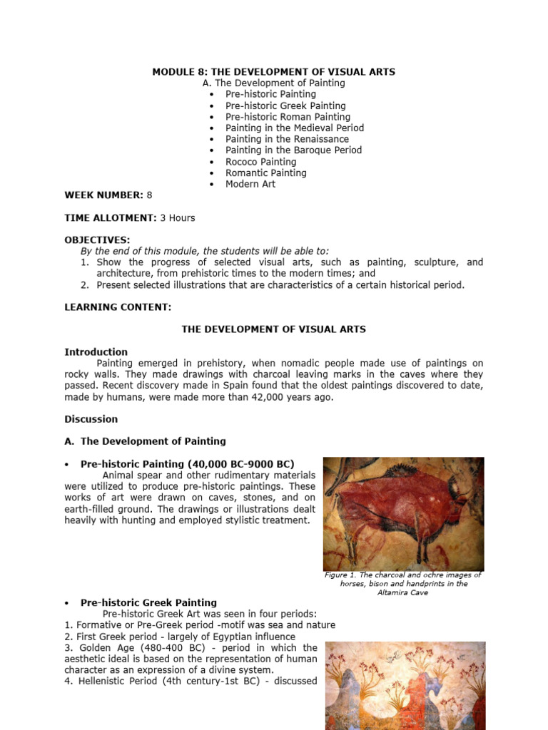 Module Week 08 Gec008 Art Appreciation | PDF