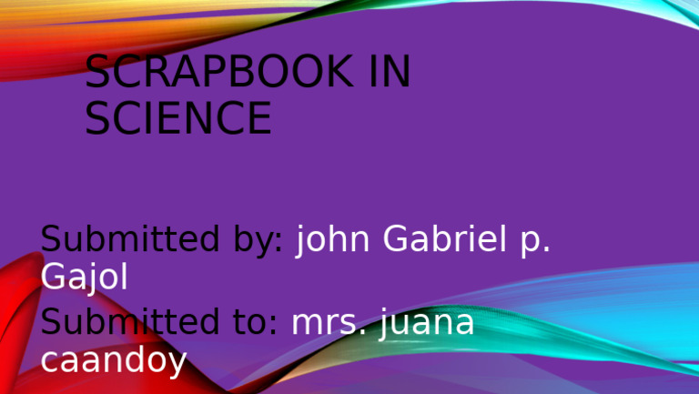 Scrapbook in Science | PDF