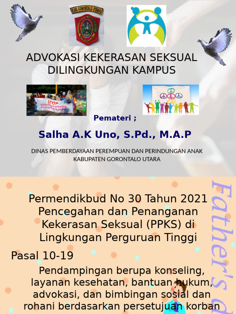 Advokasi Kekerasan Seksual Di Lingkungan Kampus | PDF